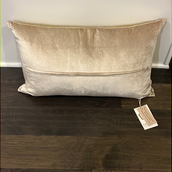 Callisto Home | Accents | Callisto Home Beaded Hide Throw Pillow 24x4 ...